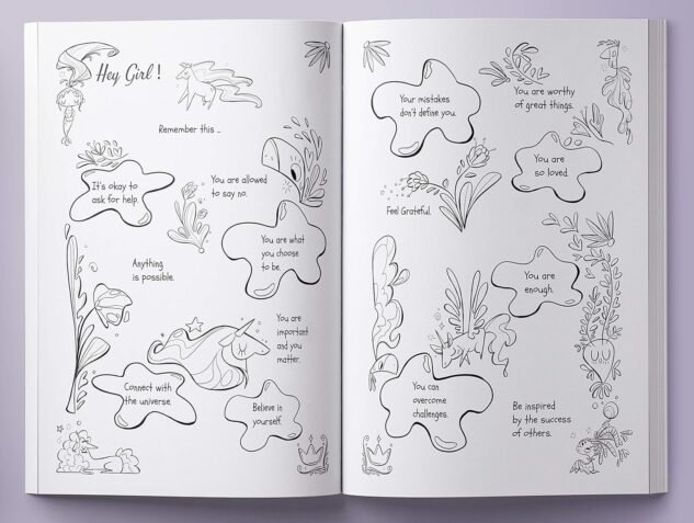 Hey Girl! Empowering Journal for girls: To Develop Gratitude and ...