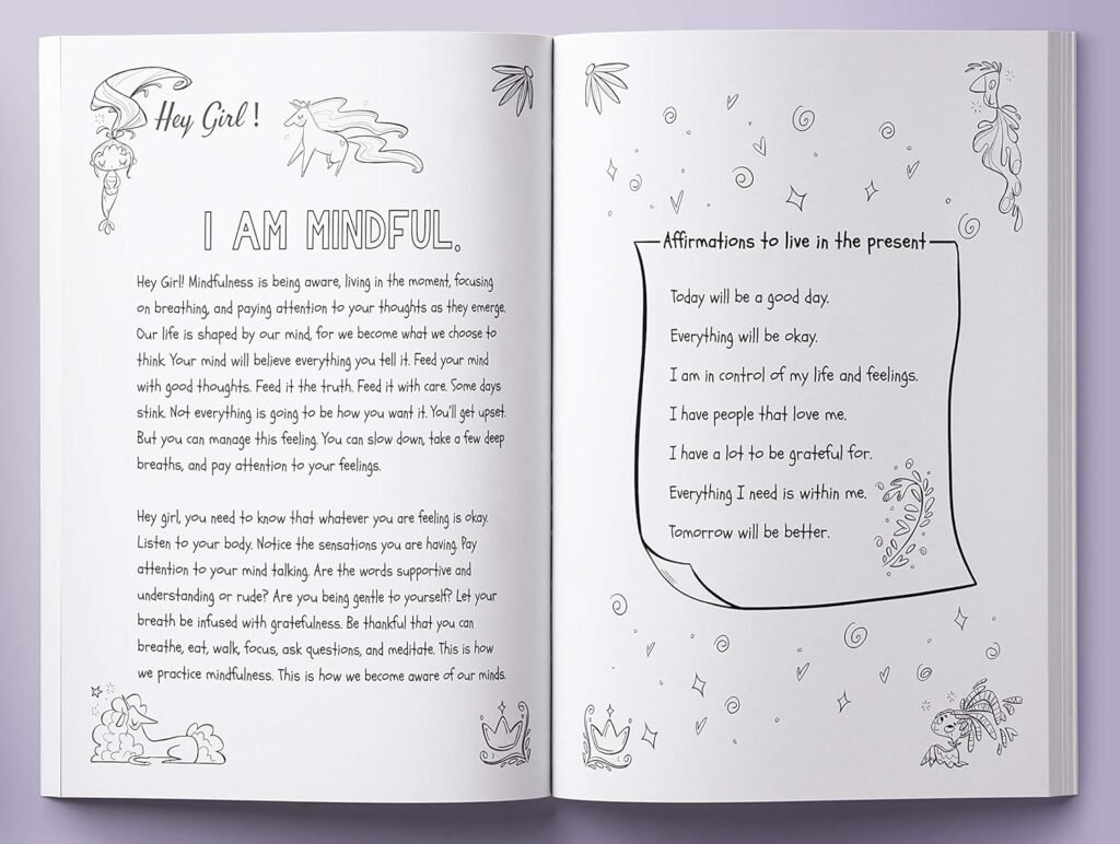 Hey Girl! Empowering Journal for girls: To Develop Gratitude and ...