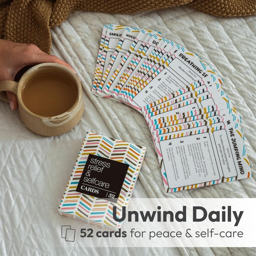 Allura & Arcia 52 Stress Less & Self Care Cards – Mindfulness ...