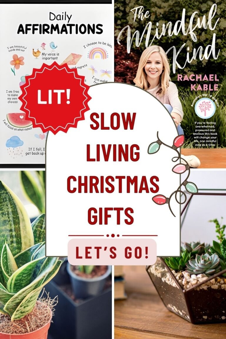 The Ultimate Vibe Check: Slow-Living (Mindful) Christmas Gifts for Your ...
