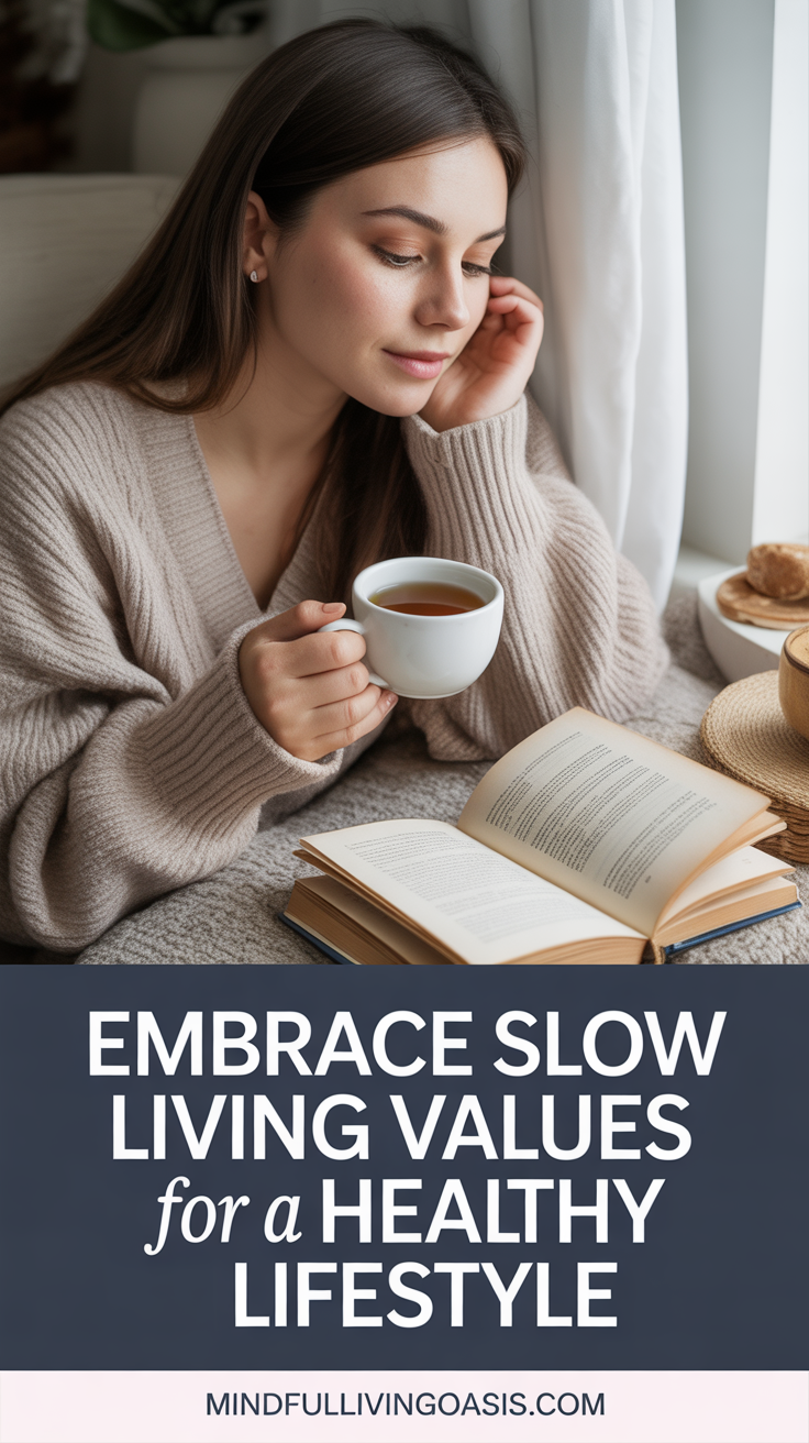 Romancing A Healthy Lifestyle With Slow Living Values – Cozy Living Oasis