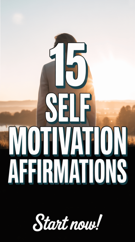 15 Self-motivation Affirmations For Confidence & Silence Negative Self ...