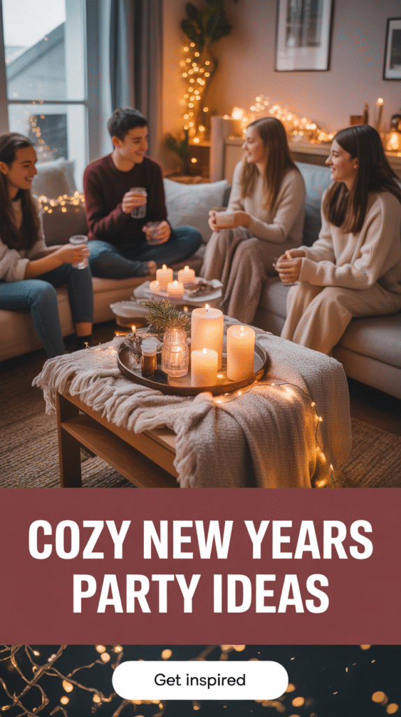 Cozy New Year’s Party Ideas For A Candlelit Quiet Celebration at Home ...