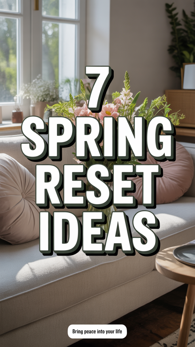 Spring Reset: 7 Ideas To Quiet The Noise And Feel Truly At Home In Your ...