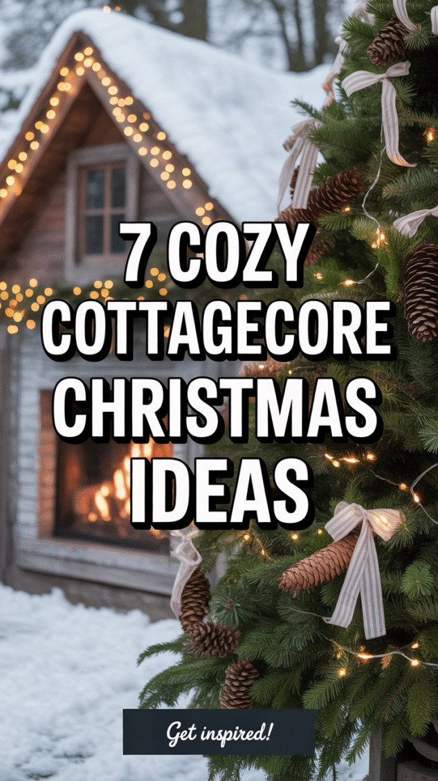 7 Cozy Christmas Ideas: Cottagecore Christmas Decor DIY’s Straight Out ...