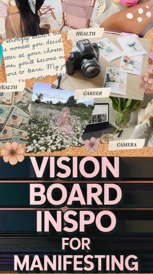 Vision Board Inspo For Manifesting Inner Peace And Aligned Goals – Cozy ...