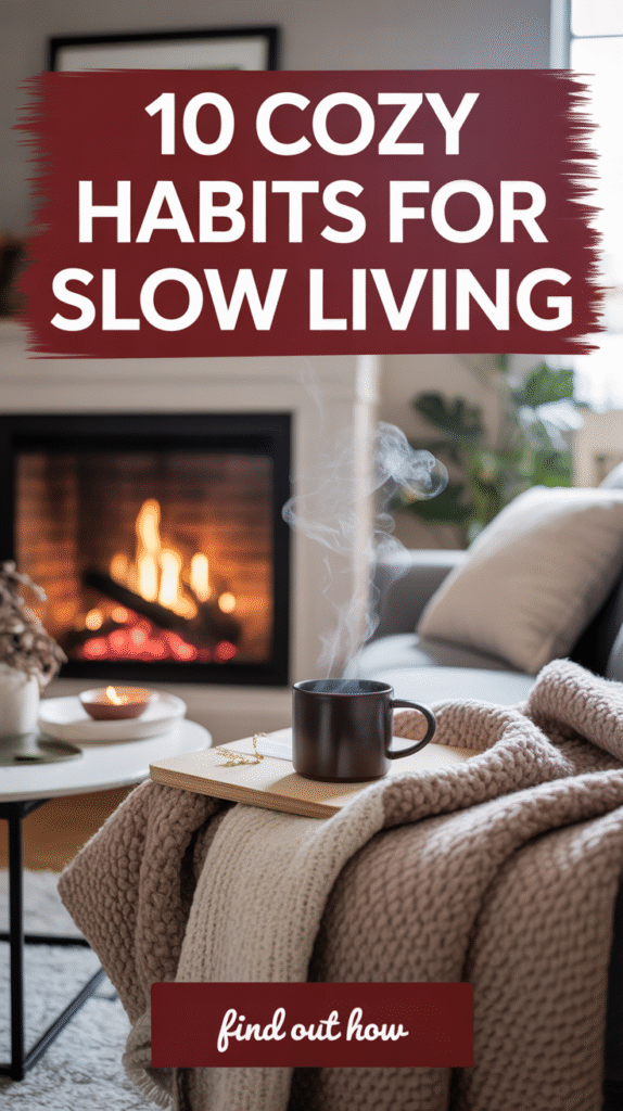 Creating A Calm Life: 10 Cozy Habits For Slow Living Enthusiasts – Cozy ...