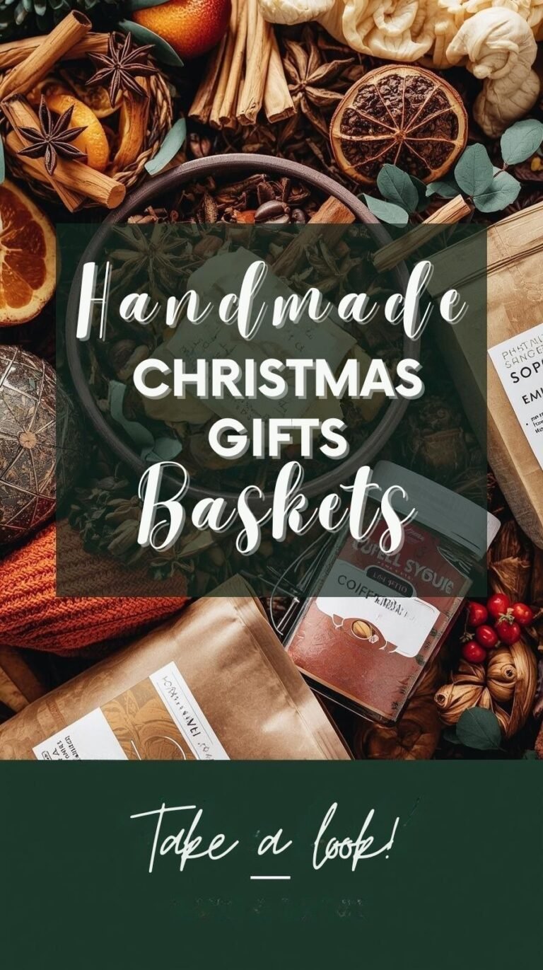 🎁 Handmade Christmas Gifts Baskets – Beautiful, Personalized, and Easy ...