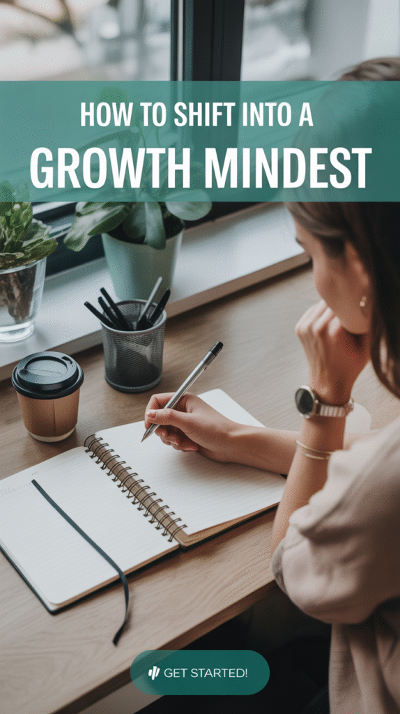 How To Shift Into A Growth Mindset : Daily Routines To Change How You ...