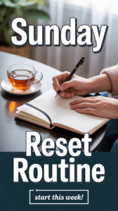 The Sunday Reset Routine That Prepares You For A Calm Week Ahead – Cozy ...