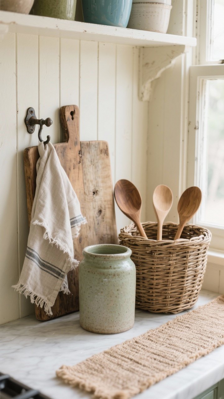 15 Cozy Cottage Core Kitchen Ideas That Bring Vintage Country Charm to ...