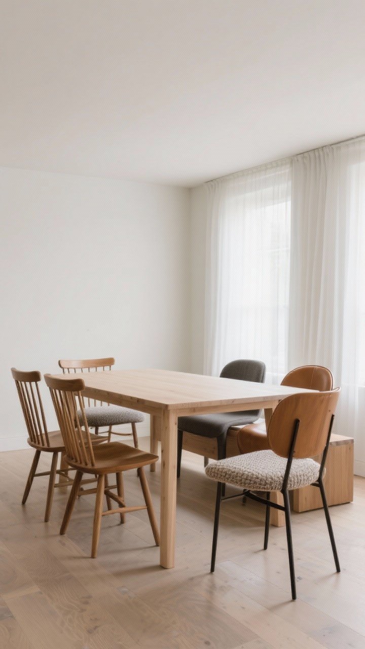 Dining Room Decor Ideas: 7 Light Wood Scandinavian Tables That Make ...