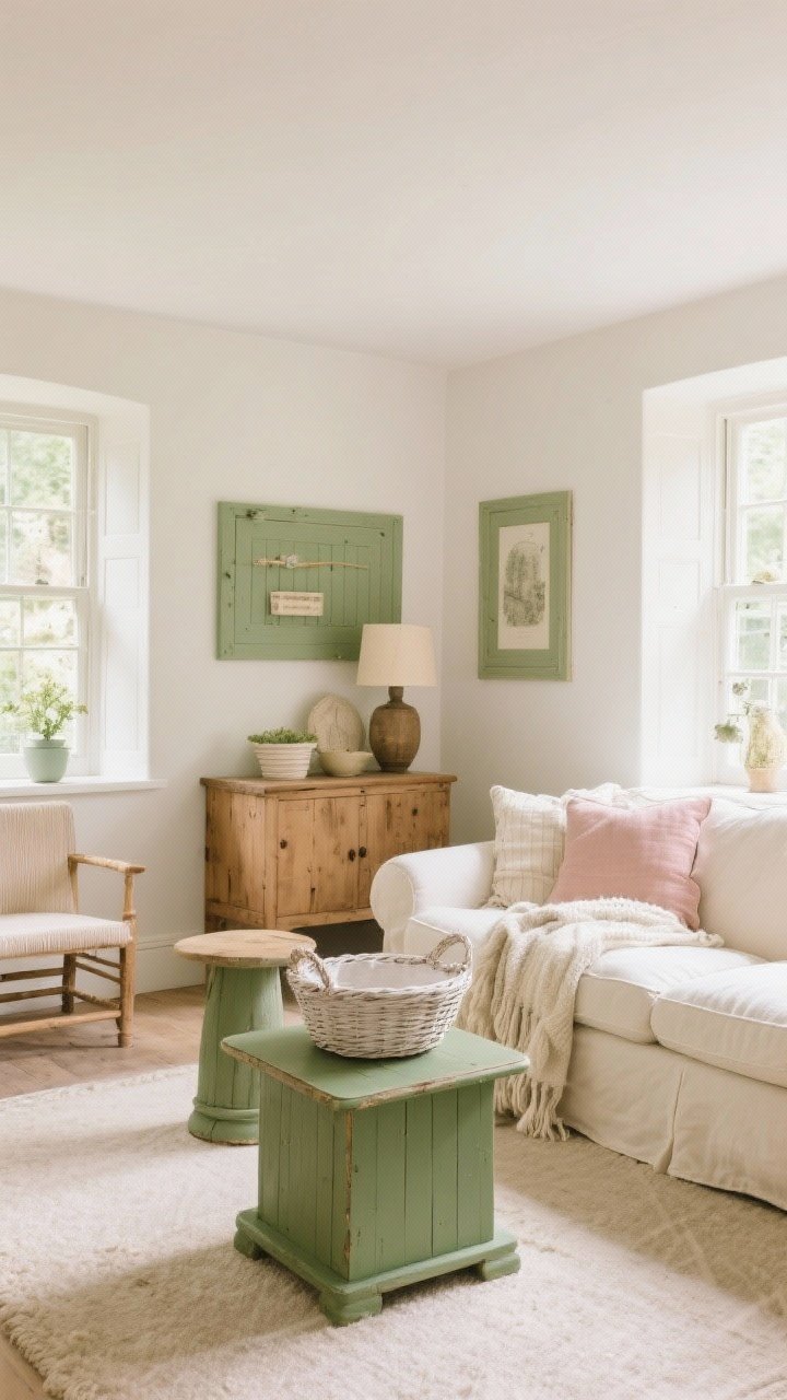 10 Cottage Core Living Room Ideas | Homey House Decor That Brings Calm ...